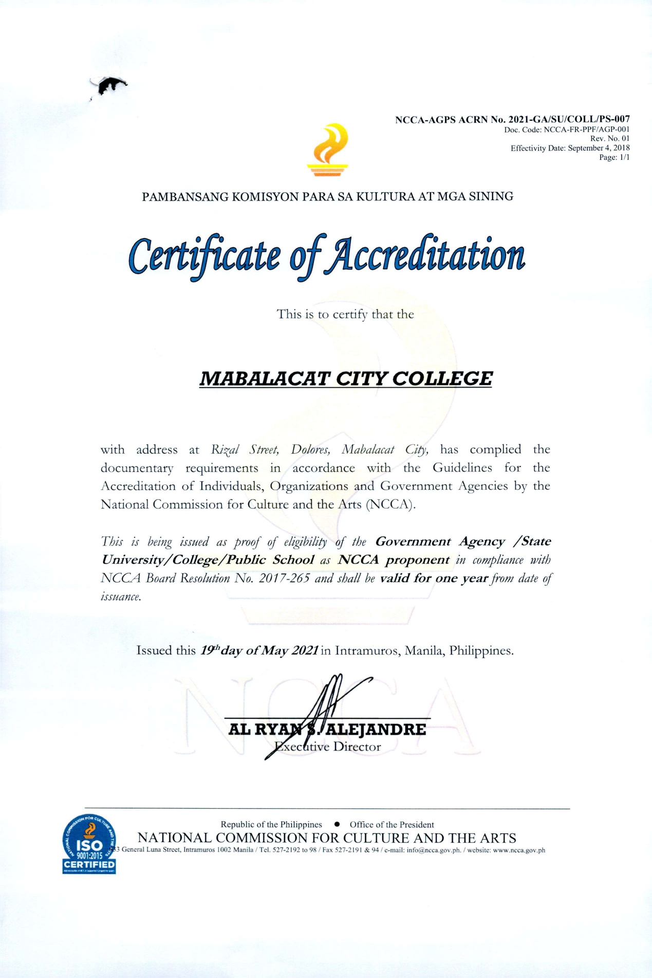 Mabalacat City College